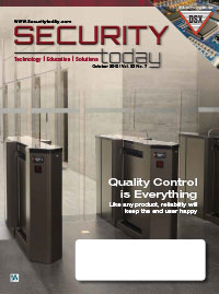 Security Today Magazine Digital Edition - October 2019 -- Security Today
